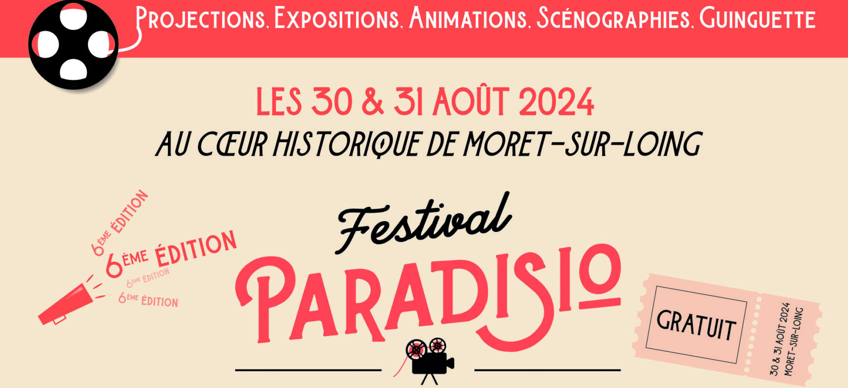 Le programme officiel du Festival Paradisio 2024 de Moret-Loing-et ...